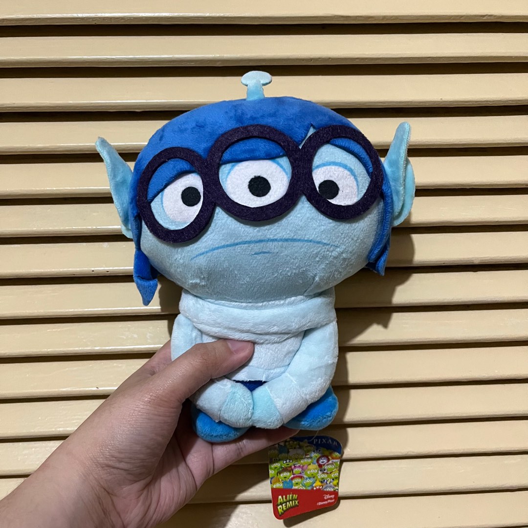 Disney Pixar Inside Out Sadness Alien Remix Toy Story Stuffed Plush Toy ...