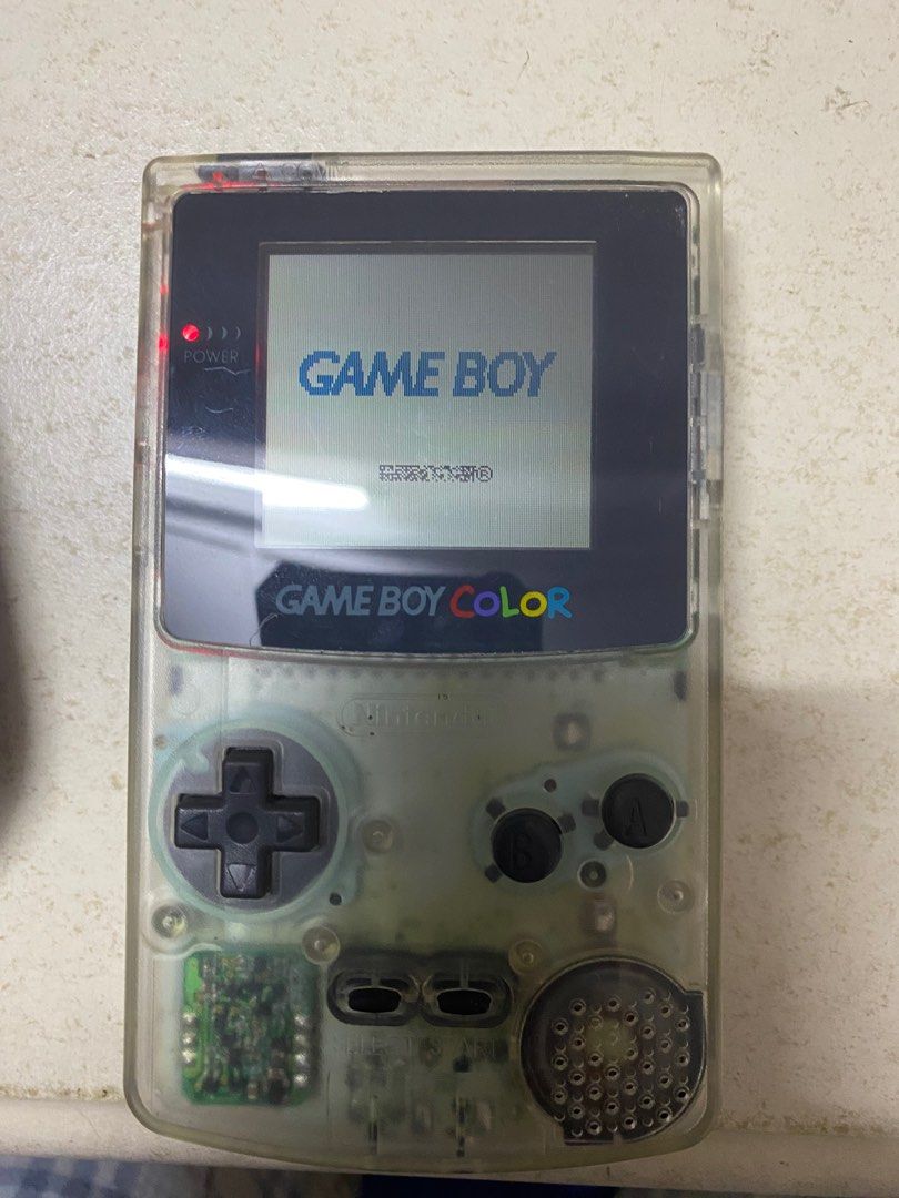 Game Boy Color - Clear, Video Gaming, Video Game Consoles, Others on ...