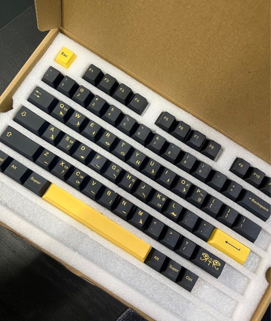 GMK Pharaoh Keycaps Set for Mechanical Keyboard, Computers & Tech ...