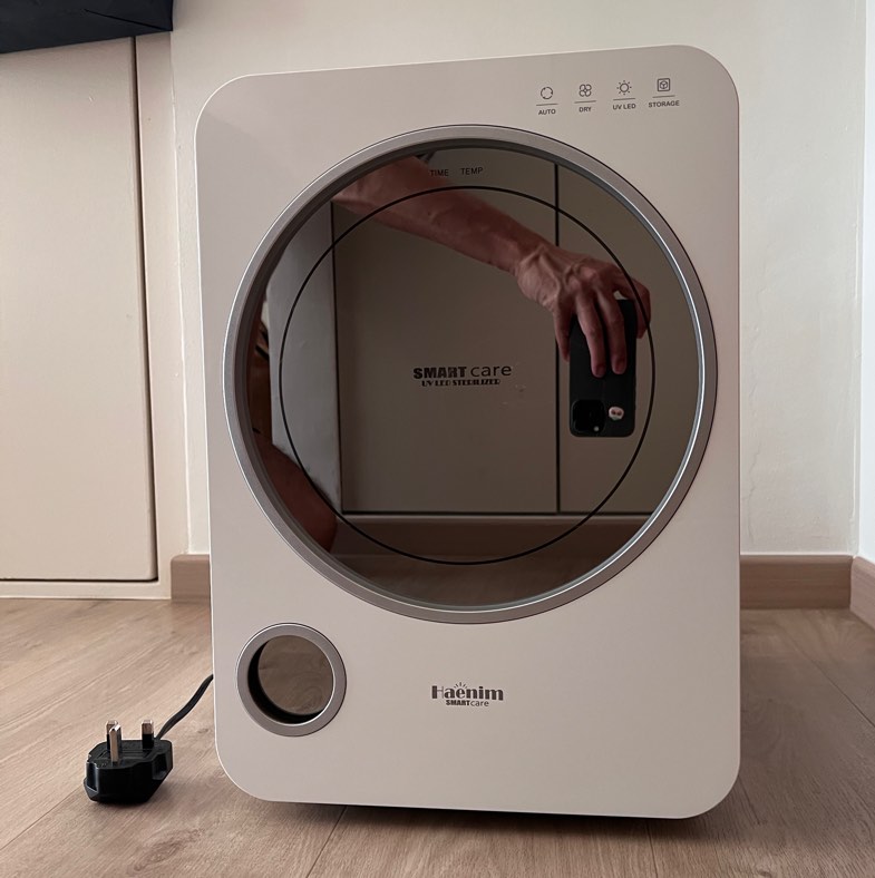 Haenim Smart View 3G+ UVC-LED Sterilizer (White Silver), Babies & Kids ...