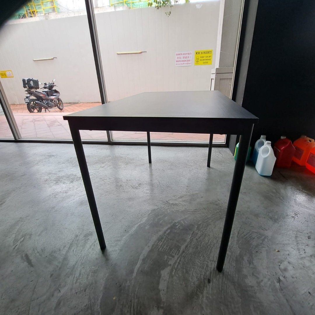 IKEA SANDSBERG Table - Black [Stock: 4] SELLING FAST!!!, Furniture ...