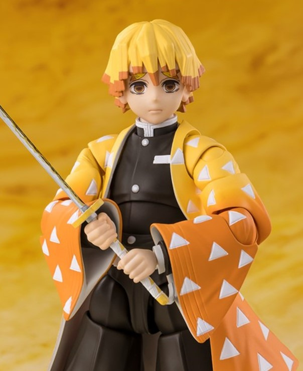 (In Stock) SHF S.H. Figuarts Demon Slayer - Zenitsu Agatsuma by Bandai ...