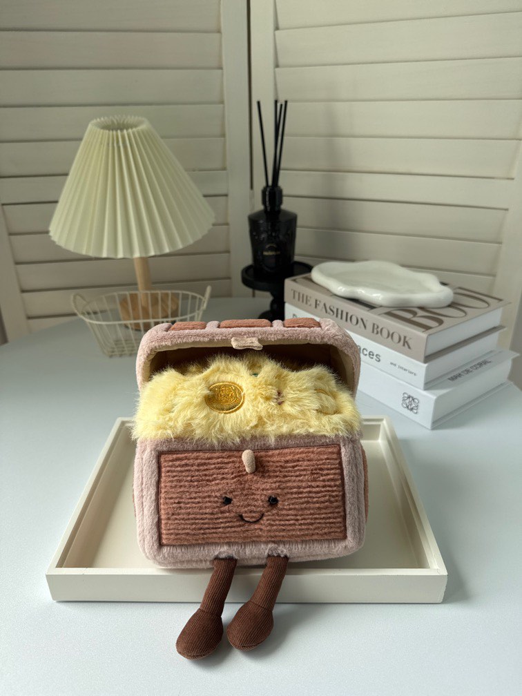 Jellycat Treasure Chest, Hobbies & Toys, Toys & Games on Carousell