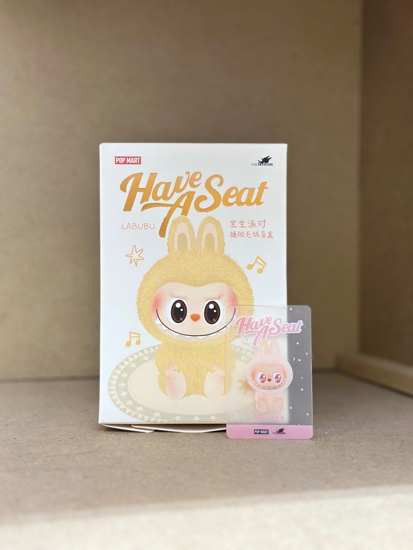 Labubu V2 Dada Popmart, Hobbies & Toys, Toys & Games on Carousell