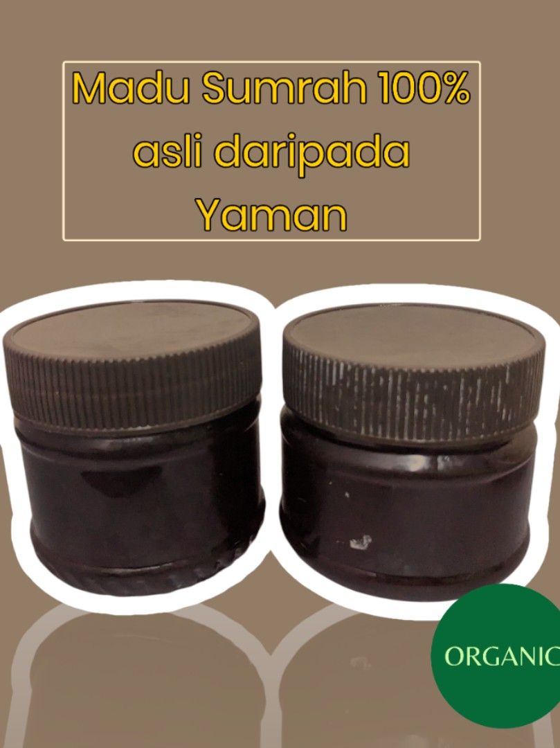 MADU SUMRAH ASLI 100% DARI DAU'AN YAMAN (300G), Food & Drinks, Other Food & Drinks on Carousell