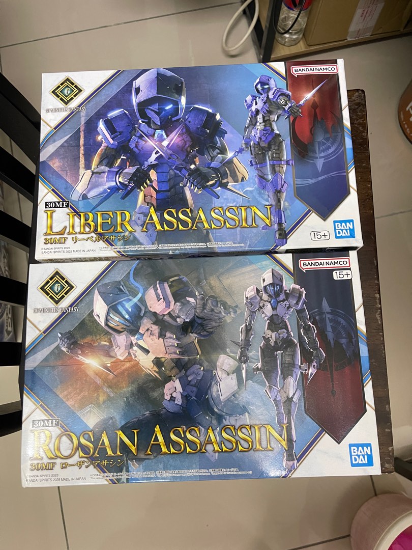 New Bandai 30MF Liber Assassin + Rosan Assassin, Hobbies & Toys, Toys ...
