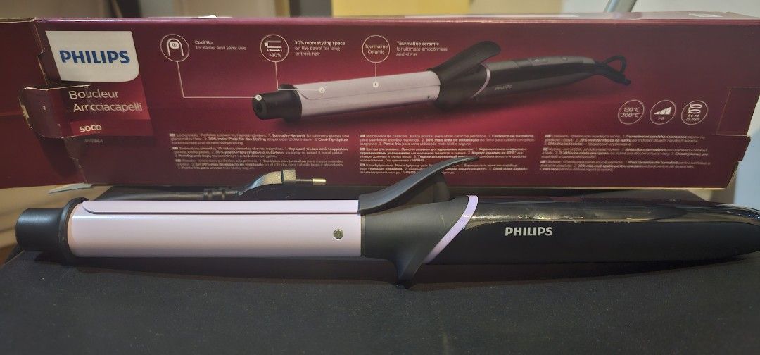 Philips Curler 5000 and Phillips Straightener (2 items), Beauty ...