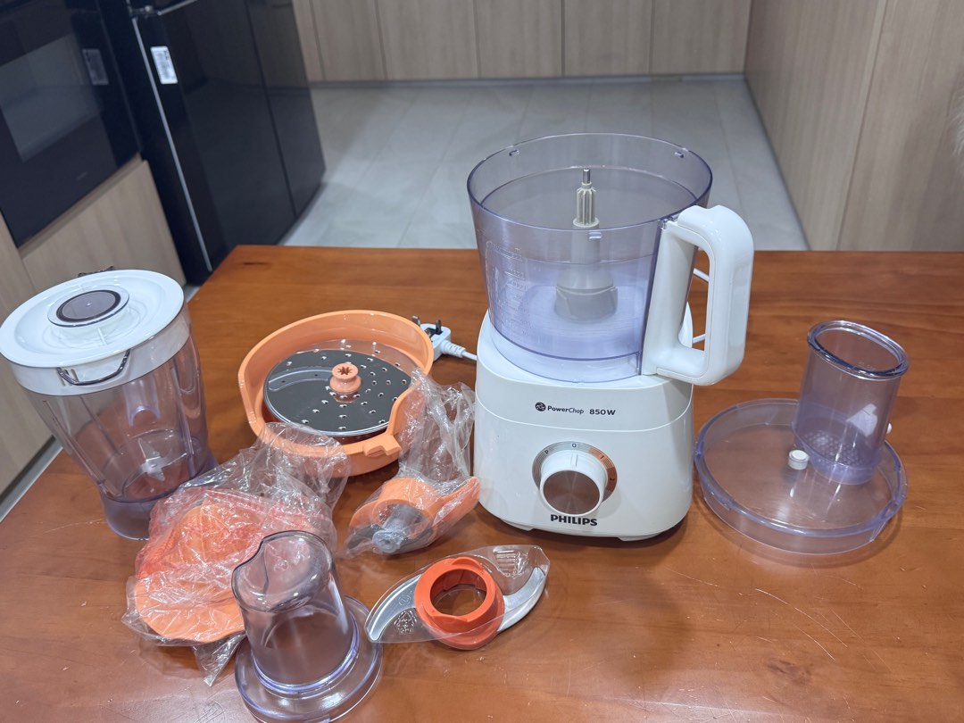 Philips PowerChop 850W Food Processor mixer, TV & Home Appliances ...