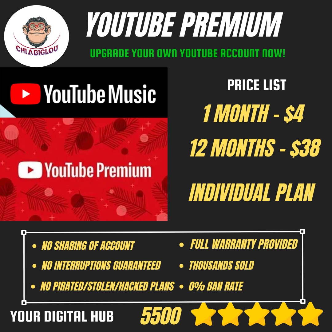 🔥Promo🔥 Youtube Premium/Music (Year/38), Video Gaming, Gaming ...