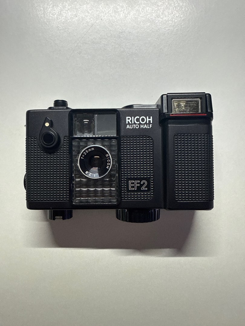 Ricoh Auto Half EF2 35mm Film Camera, Photography, Cameras on Carousell