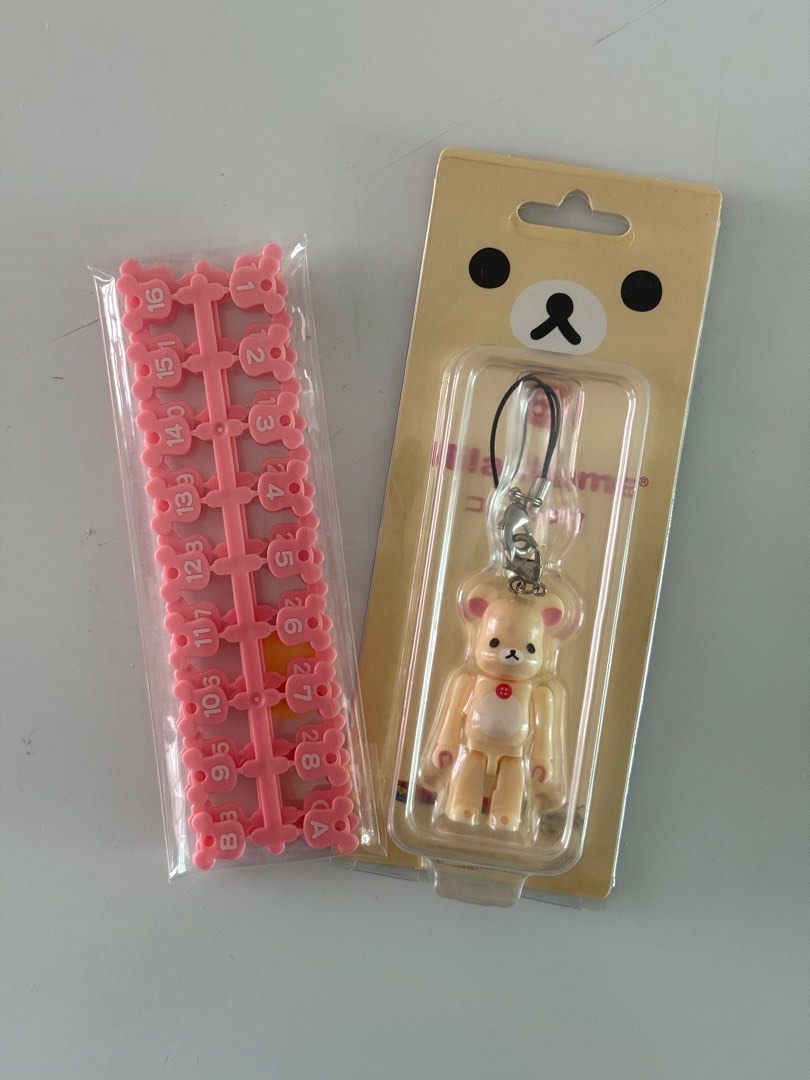 Rilakkuma Bearbrick Keychain - Brand New, Hobbies & Toys, Toys & Games ...