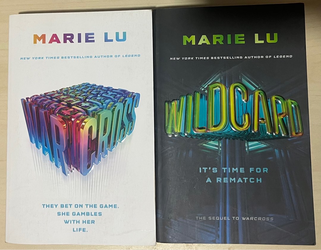 Warcross and Wildcard Warcross Series by Marie Lu Tiktok YA books ...