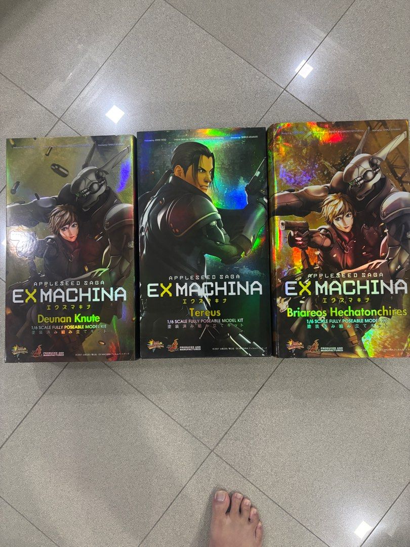 1/6 12 inch Hot Toys Appleseed Saga EX Machina Model Kit Set of 3 ...