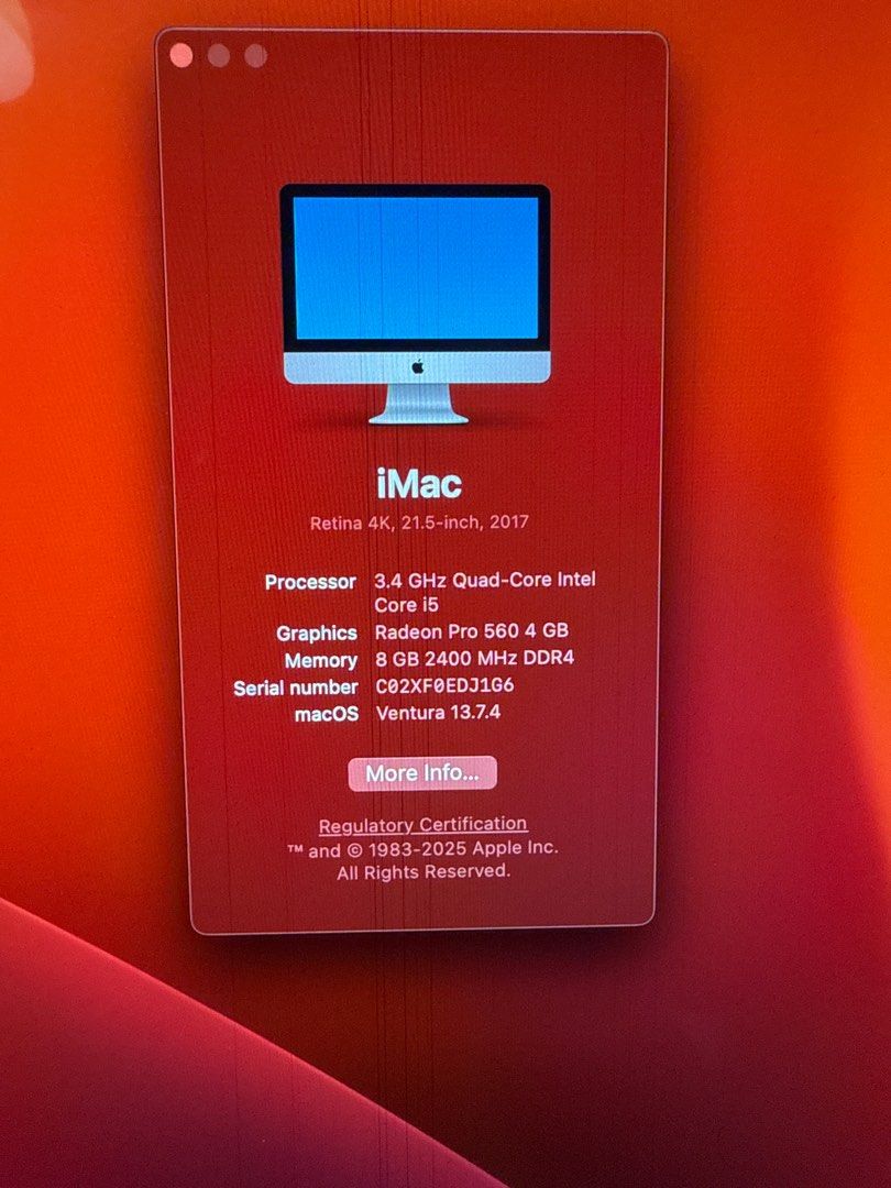 Apple iMac Retina 4K 21.5-inch (2017), Computers & Tech, Desktops on ...