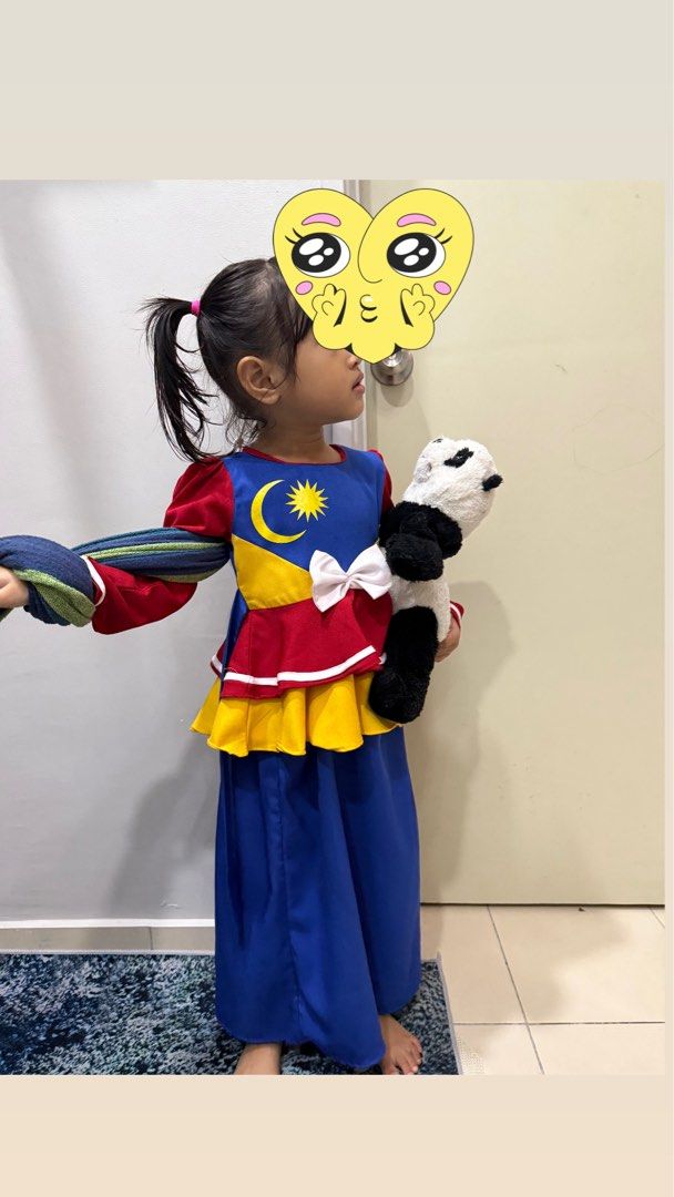 Baju merdeka peplum, Babies & Kids, Babies & Kids Fashion on Carousell