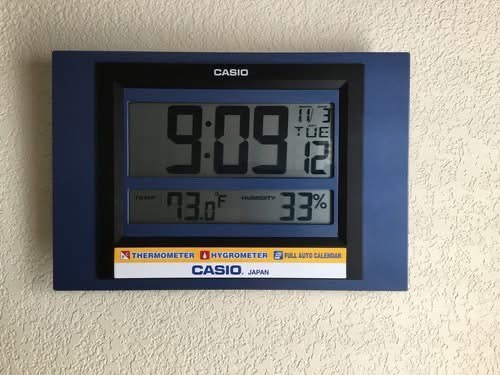 Casio Digital Clock ID16S-2, Furniture & Home Living, Home Decor ...