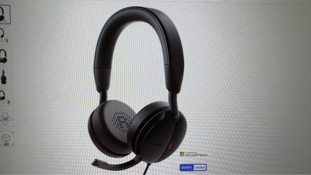 Dell Pro Plus Wired ANC Headset - WH5024, Audio, Headphones & Headsets ...