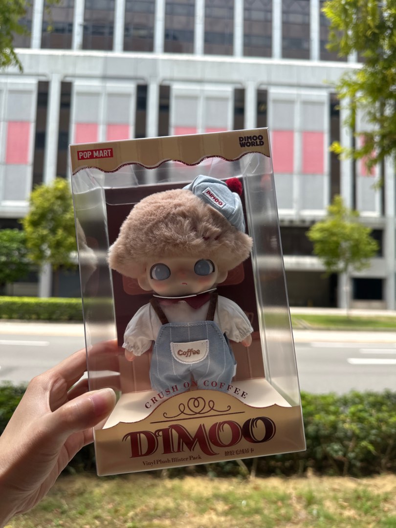 Dimoo Crush on Coffee Vinyl Plush Blister Pack, Hobbies & Toys, Toys ...