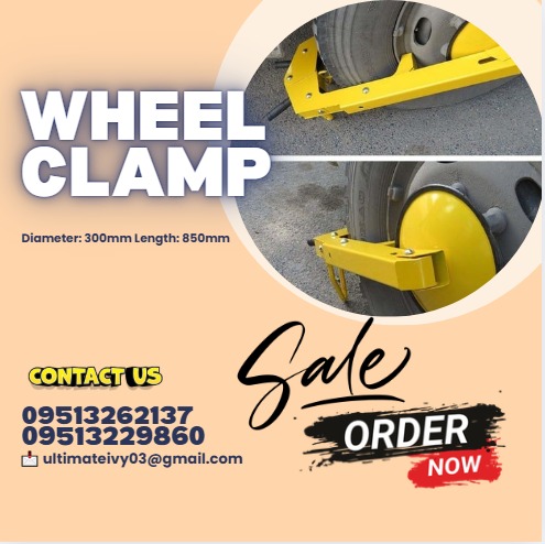 HEAVY DUTY CAR WHEEL BLOCKERS CLAMP FOR TRUCKS, Commercial & Industrial ...