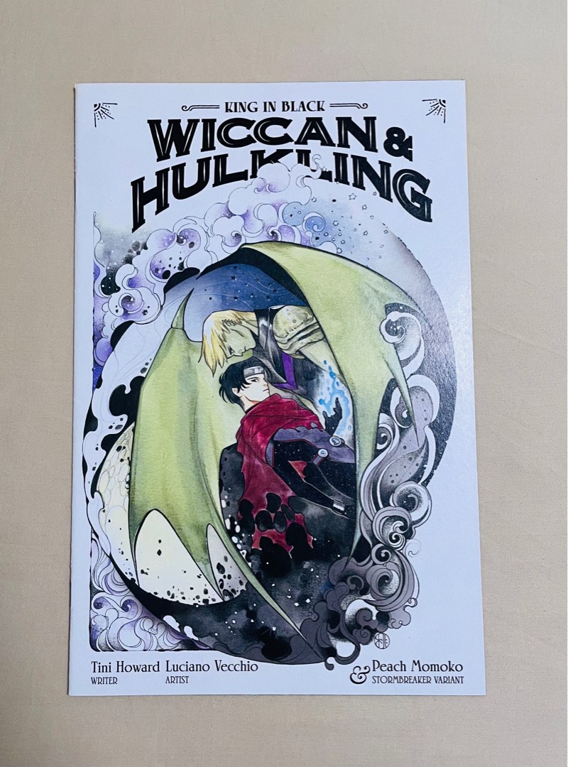 King in Black: Wiccan and Hulkling (2021) Peach Momoko Stormbreakers ...