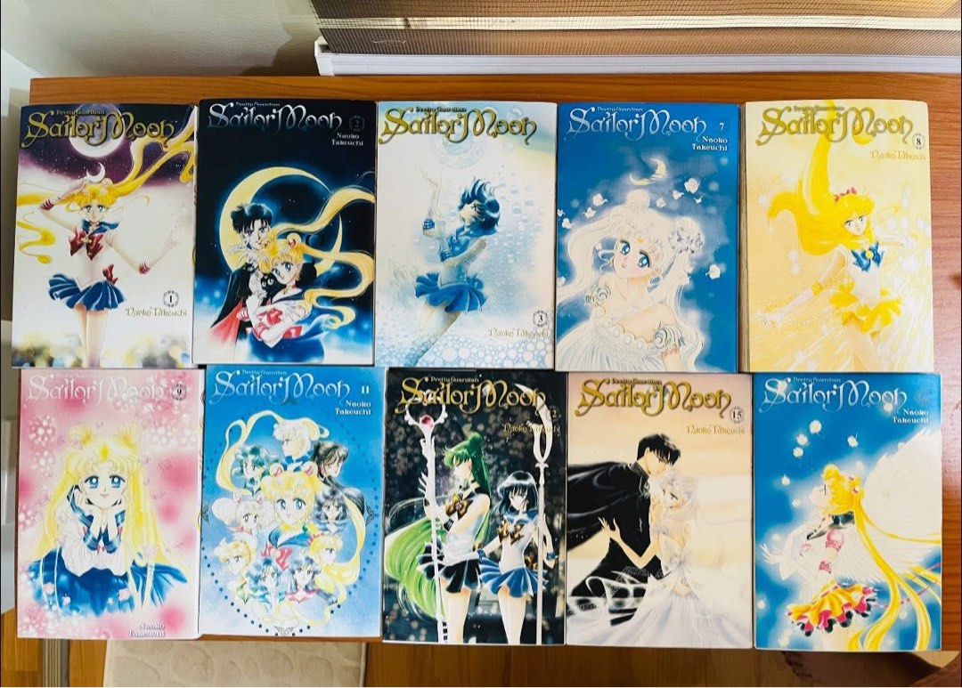 KL JUMP ENGLISH SAILORMOON MANGA VOLUME COMIC BOOK BUNDLE, Hobbies ...