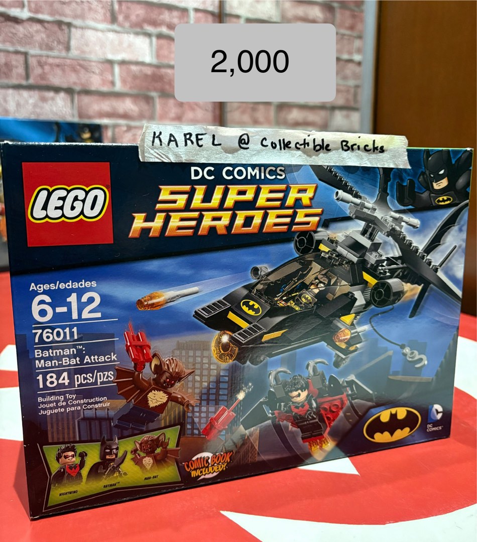 LEGO DC Batman: Man-Bat Attack 76011, Hobbies & Toys, Toys & Games on ...