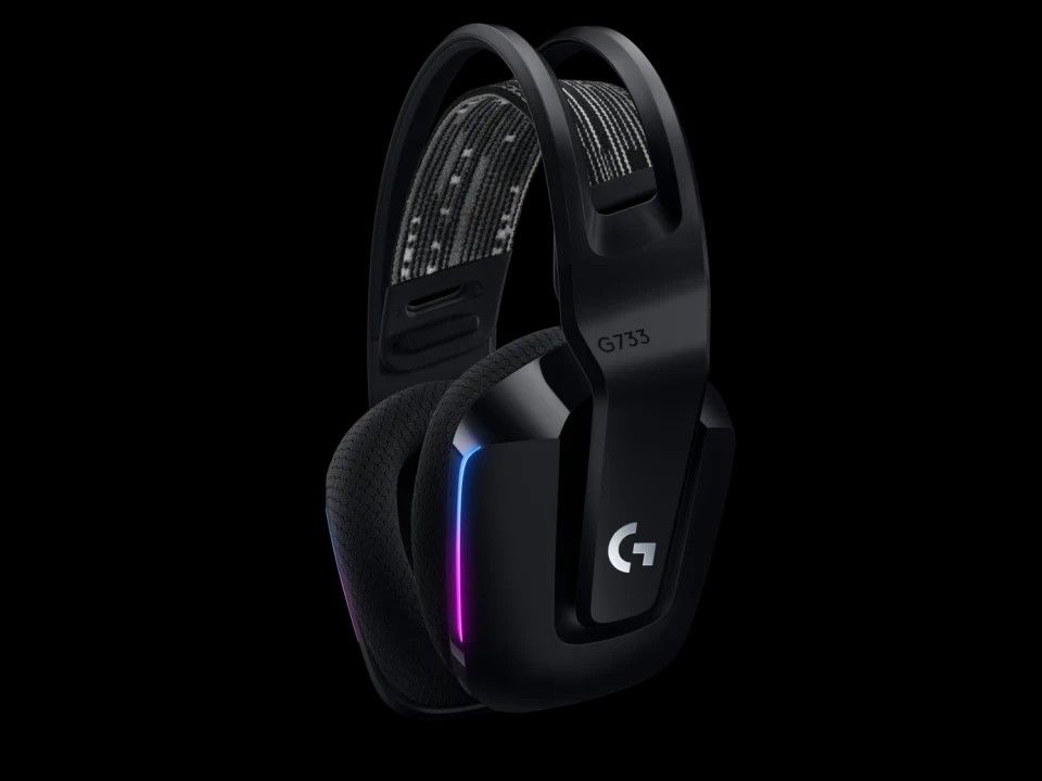 Logitech G733 LIGHTSPEED Wireless Gaming Headset, Audio, Headphones ...