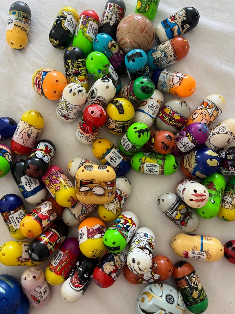 WHOLE Mighty Beanz Collection ALL 60+!!!!- Assorted Designs, Hobbies ...