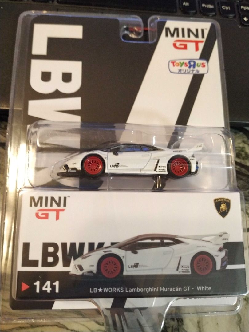 MINI GT 141 Toysrus LB Works Lamborghini Huracan GT - White MINIGT, 興趣及 ...