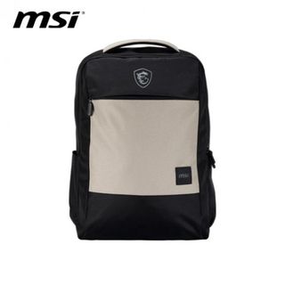 MSI Essential Backpack II 16吋筆電後背包 (全新二代羊駝撞色版), 電腦及科技產品, 電腦周邊產品, 筆記型電腦 ...