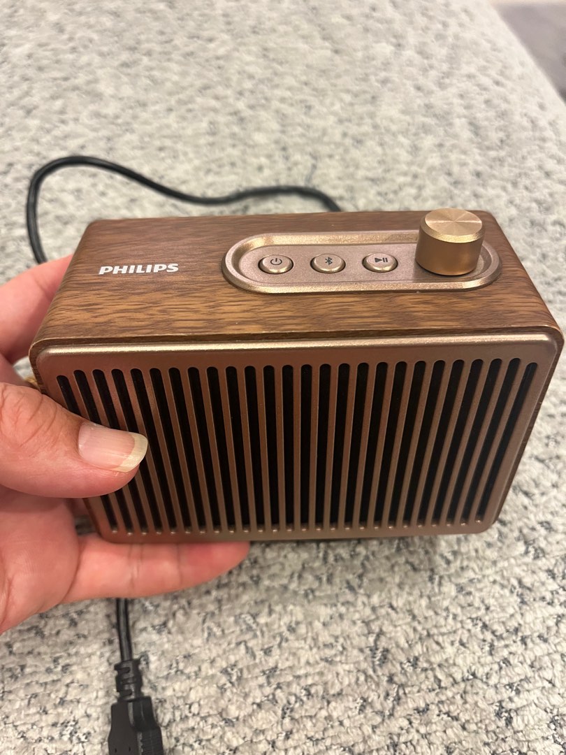 Philips Retro Bluetooth Speaker, Audio, Soundbars, Speakers ...