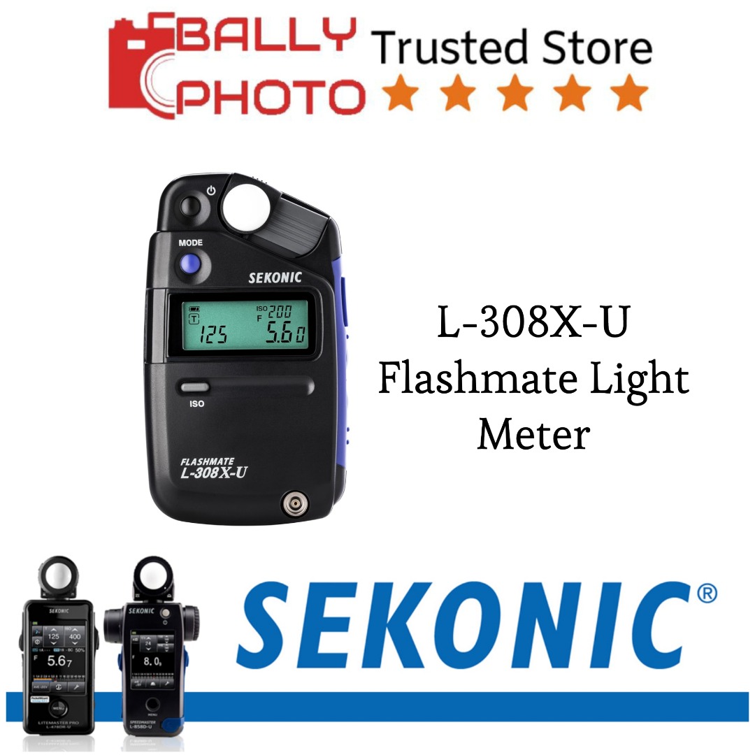 Sekonic L-308X-U Flashmate Light Meter, Photography, Photography ...