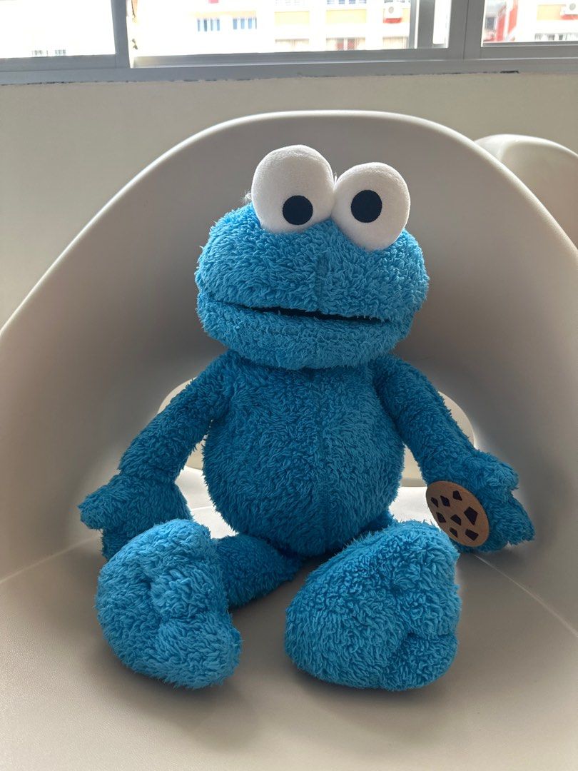 Sesame Street Cookie Monster Plush Toys, Hobbies & Toys, Toys & Games ...