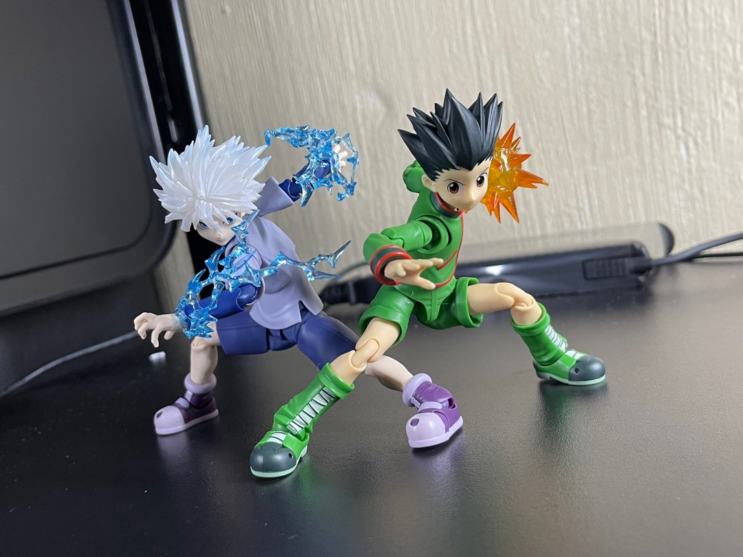 shf figuarts hunter hunter Gon and Killua, Hobbies & Toys, Toys & Games ...