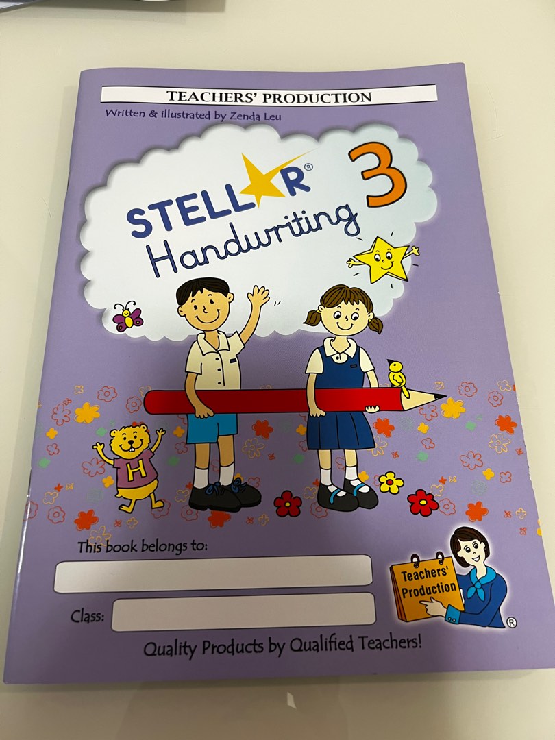 Stellar Handwriting 3 Workbook, Hobbies & Toys, Books & Magazines ...