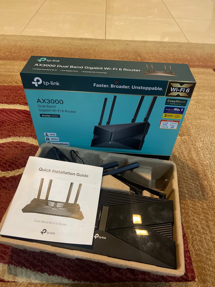 TP-Link Ax300 wifi 6, Computers & Tech, Parts & Accessories, Networking ...