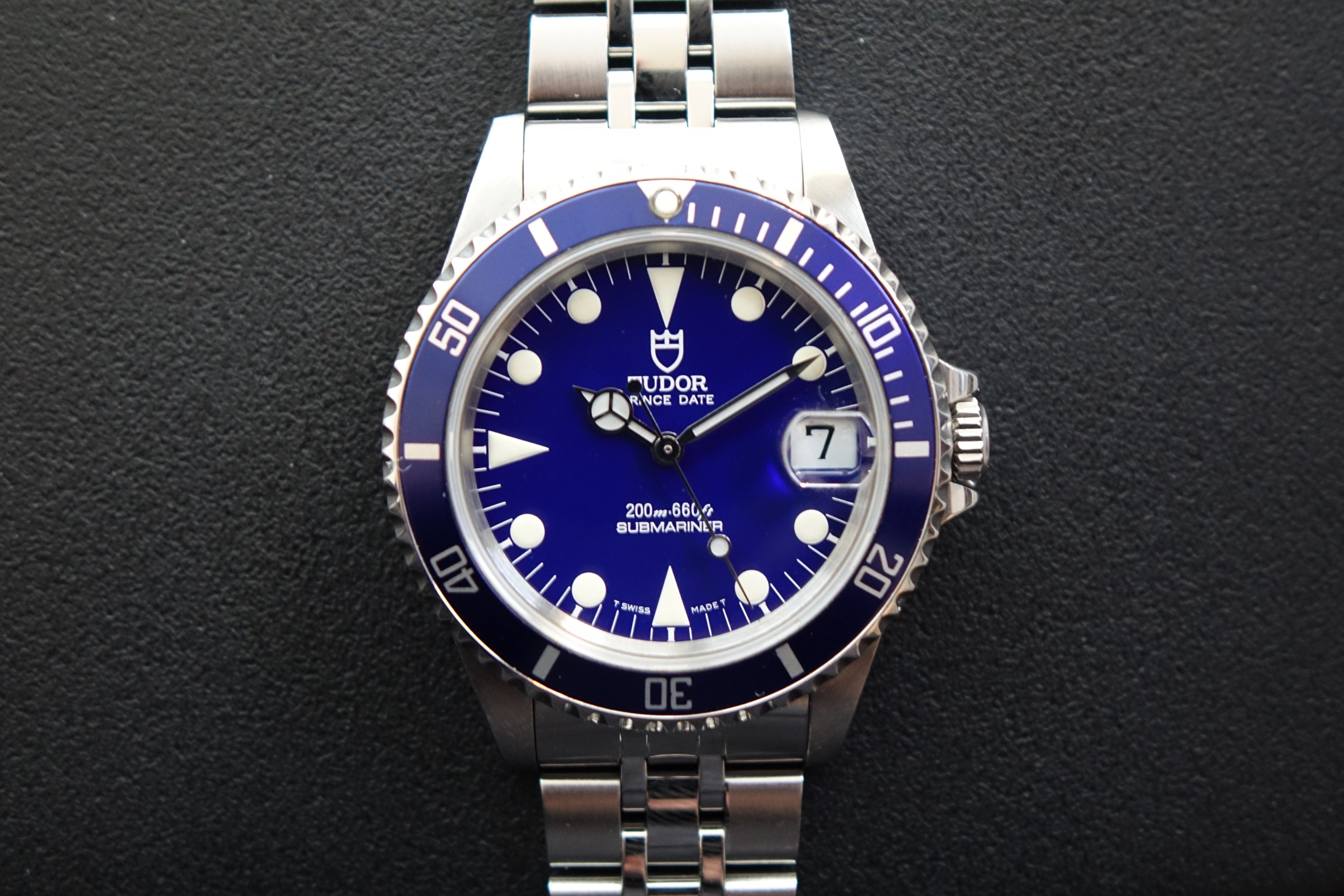 Tudor Submariner 75190 jubilee blue full set, Luxury, Watches on Carousell
