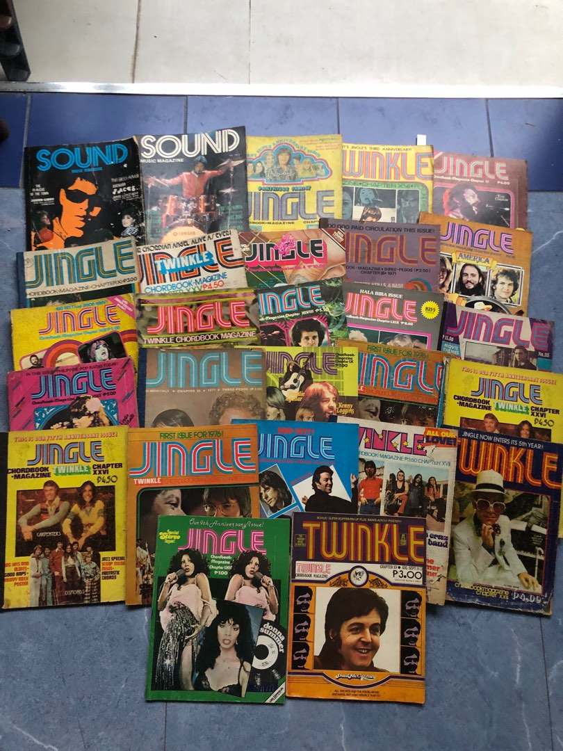 Vintage Jingle Twinkle Sound Songbook Song Hits Songhits Chord-book ...