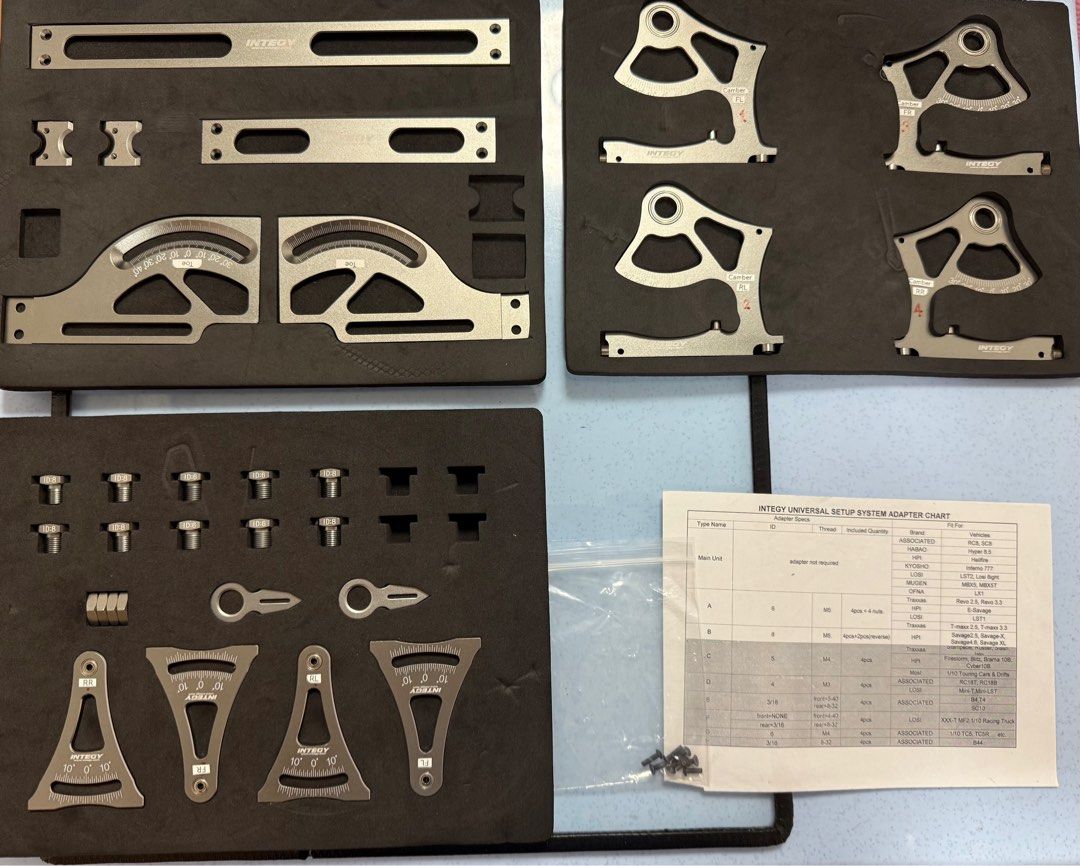 1/8 RC Integy Universal Setup Station Setup Tool, Hobbies & Toys ...