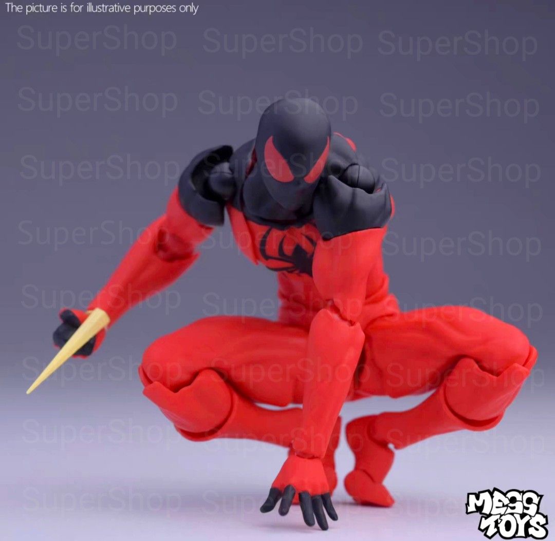 🔥 Marvel MESS Toys CT Toys Revoltech Amazing Yamaguchi Kaine Parker ...