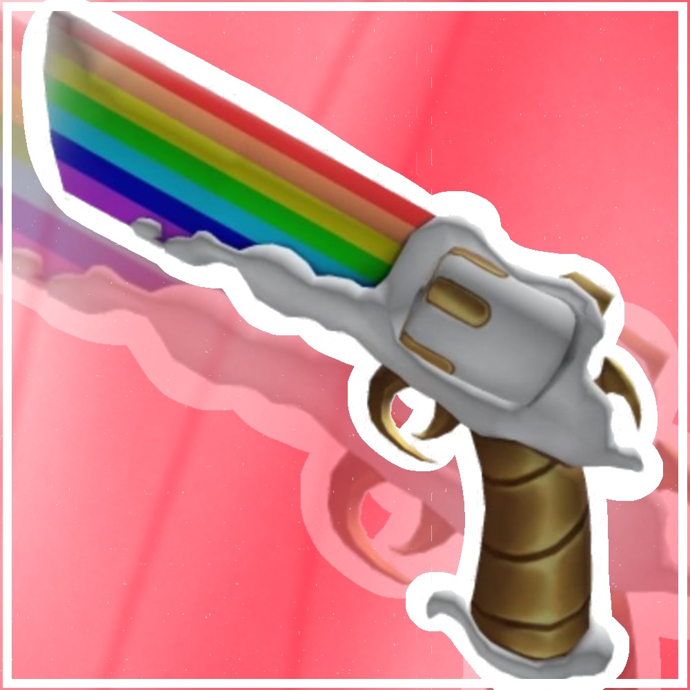 RAINBOW GUN MM2/ MURDER MYSTERY ROBLOX, Video Gaming, Gaming ...
