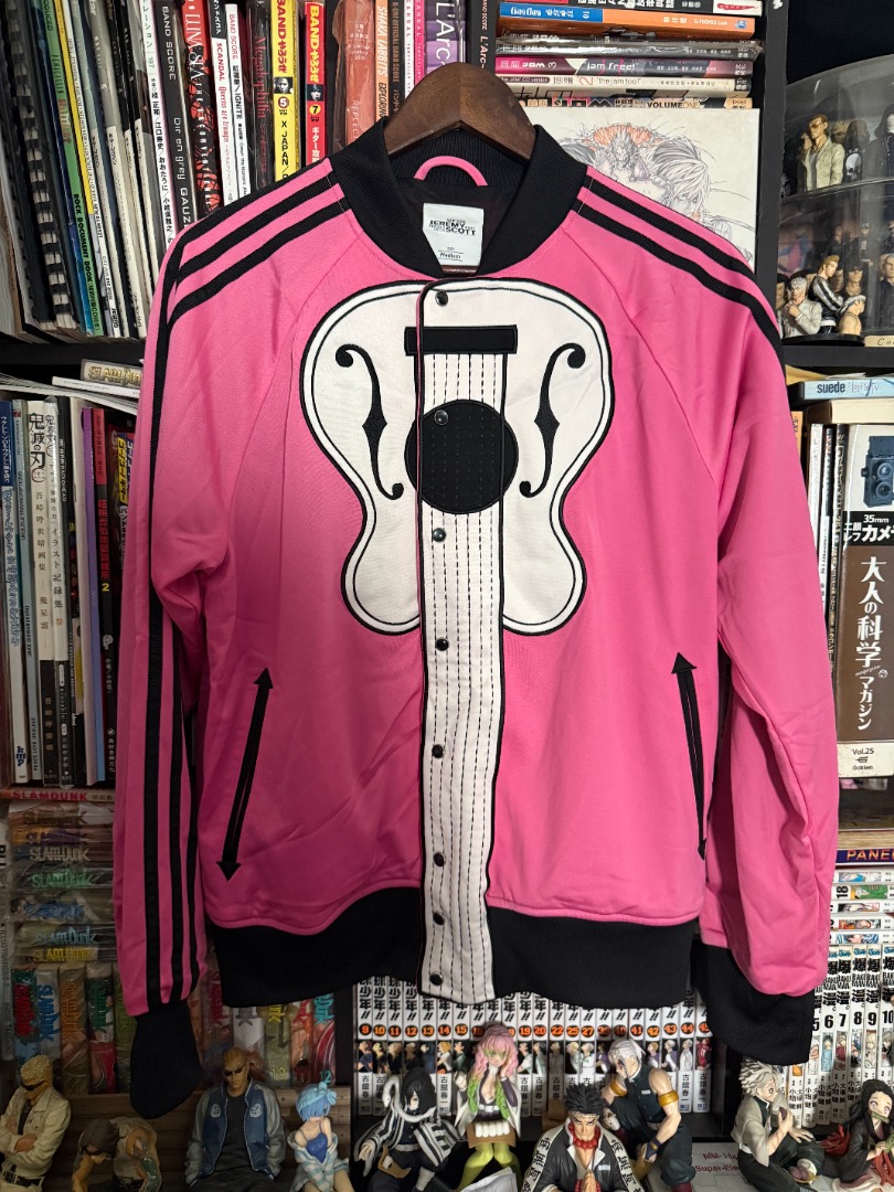 Adidas Original Jeremy Scott Jacket Guitar style, 男裝, 運動服裝 - Carousell