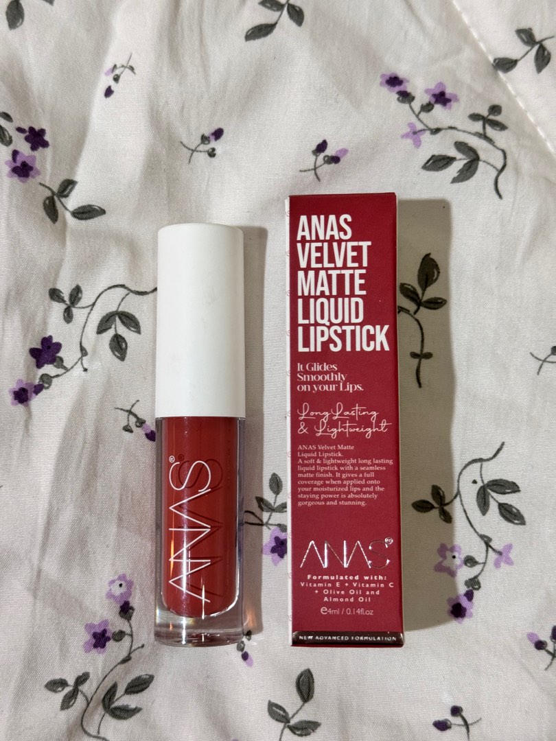 Anas Velvet Matte Liquid Lipstick code Amour, Beauty & Personal Care, Face, Makeup on Carousell
