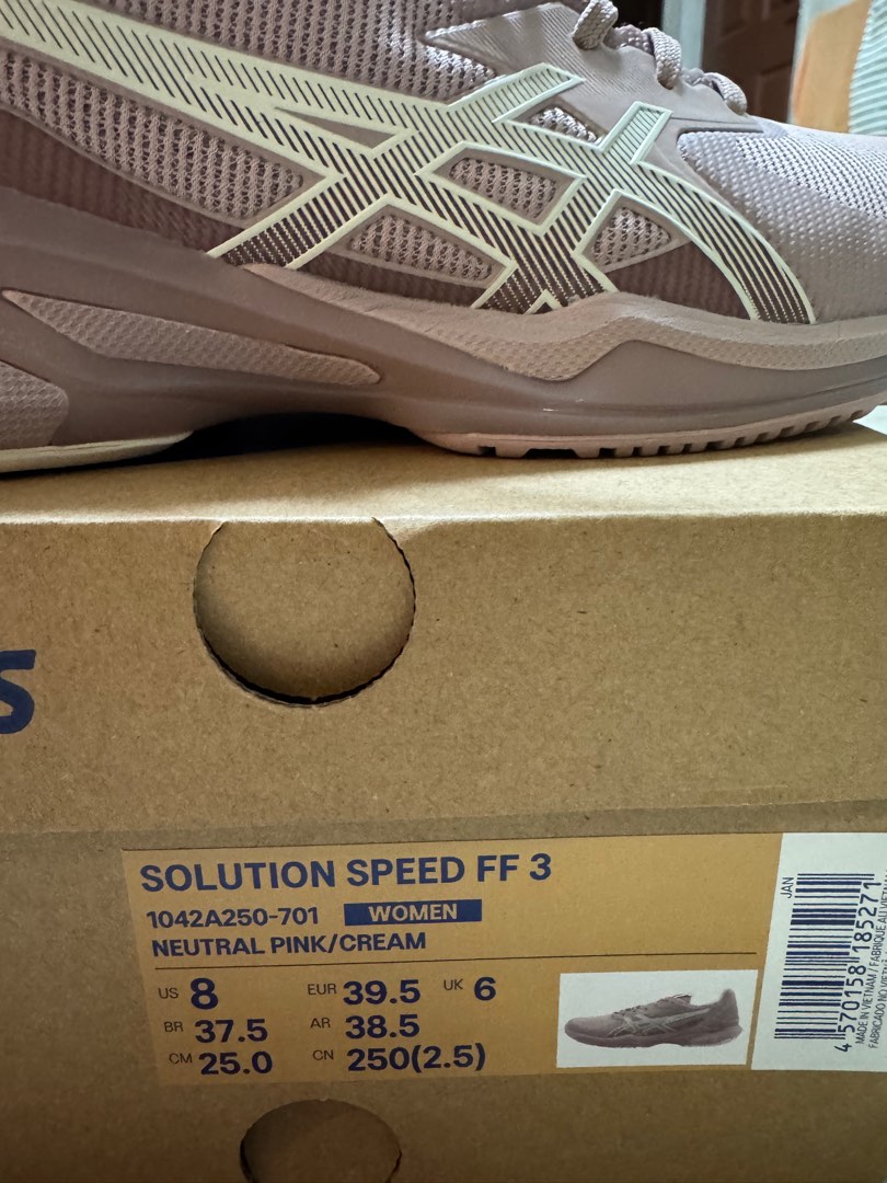 ASICS Solution Speed FF3, Women's Fashion, Footwear, Sneakers on Carousell