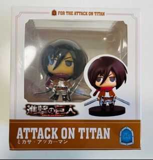 PO/Go Attack on Titan Plush Doll - Armin, Levi Ackerman, Mikasa, Eren ...