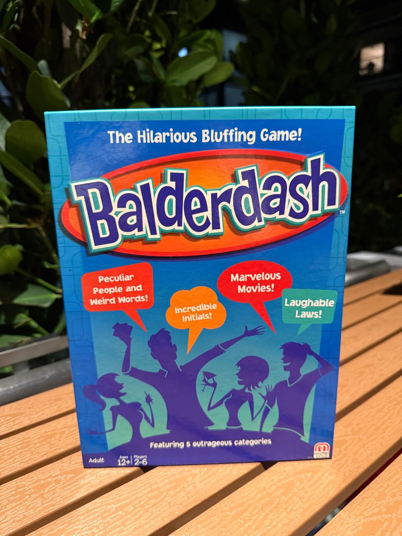 Balderdash Board Game, Hobbies & Toys, Toys & Games on Carousell