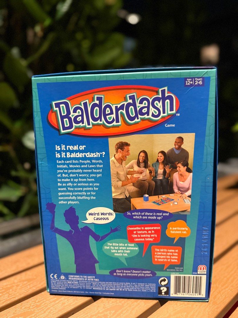 Balderdash Board Game, Hobbies & Toys, Toys & Games on Carousell