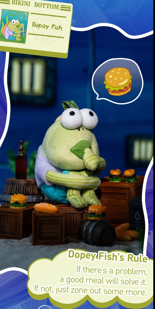 bikini bottom buddies popmart - limp, working, cool, dazed, flat and ...