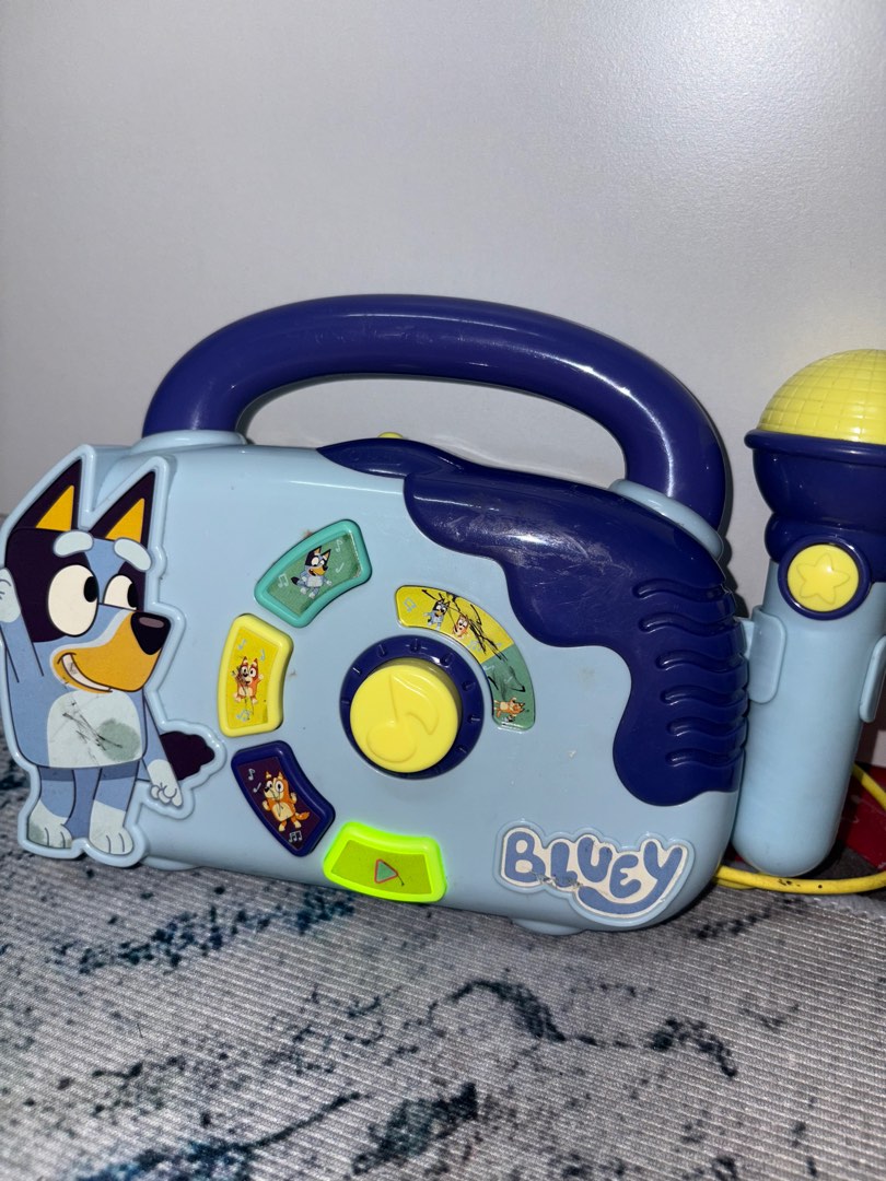 Bluey Boombox, Hobbies & Toys, Toys & Games on Carousell