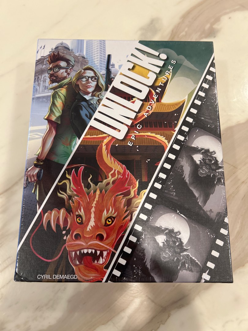 BNIS Unlock! Epic Adventures Board Game, Hobbies & Toys, Toys & Games ...